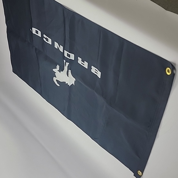 bronco banner | Other | Bronco Flag Banner | Poshmark